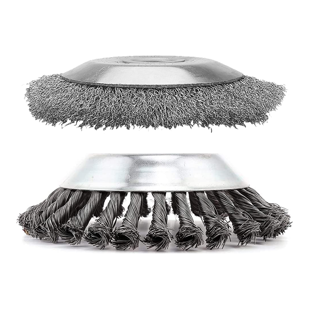 Trimmer Steel Brush 2-Pack (Coarse & Thin) – Scrubby
