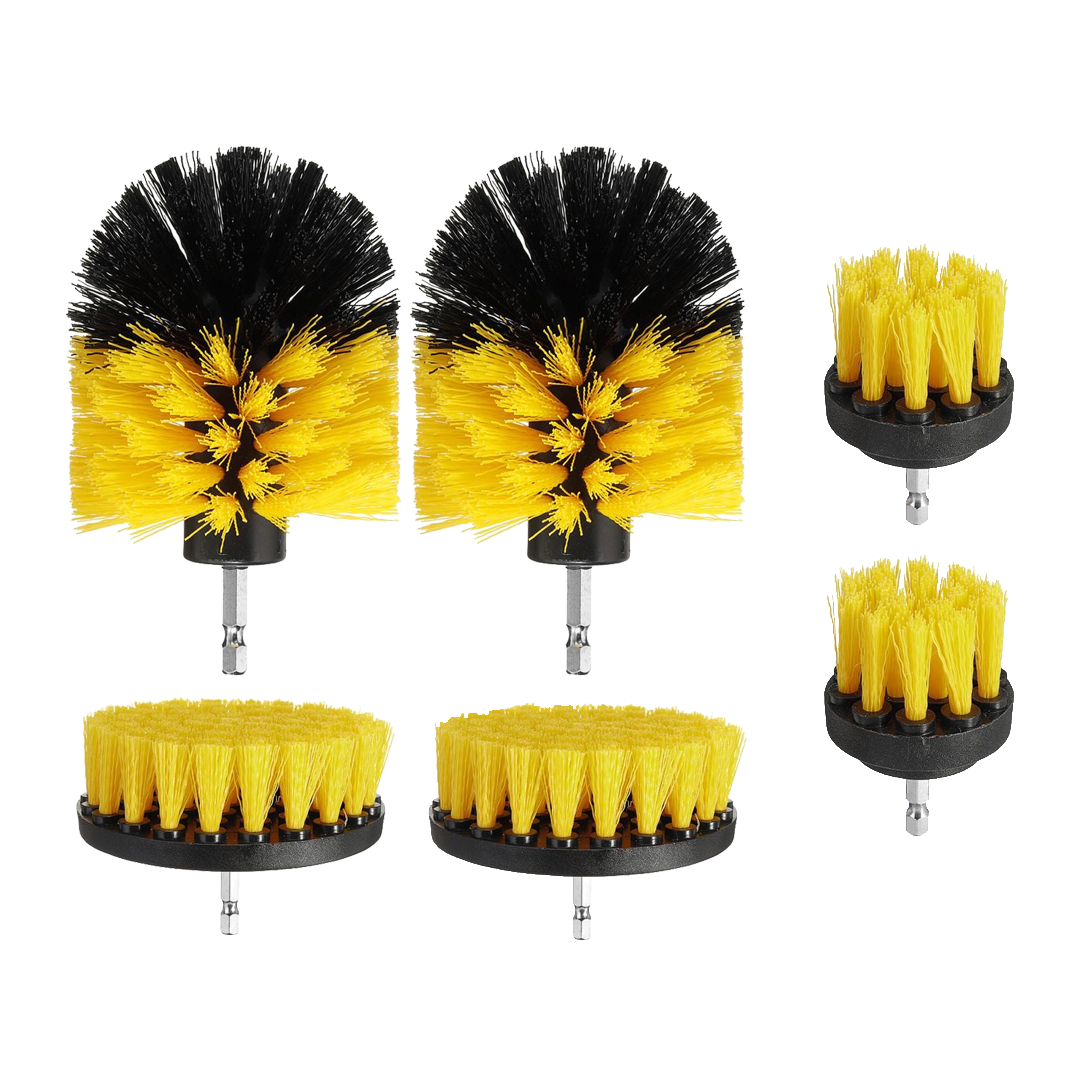 Drill brush 6-pack (MEDIUM) – Scrubby
